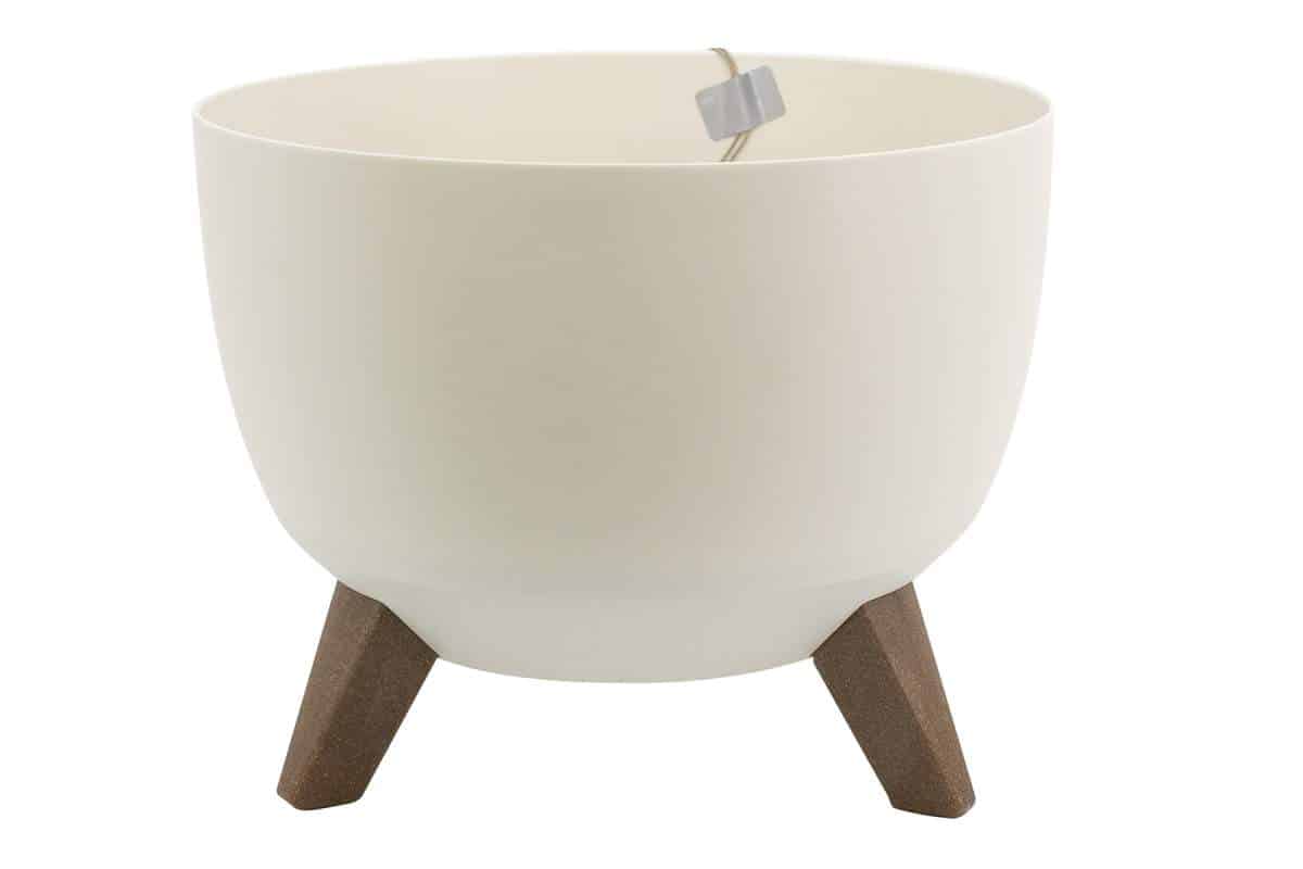 Pot Roma 11" Cotton - Blomidon Nurseries