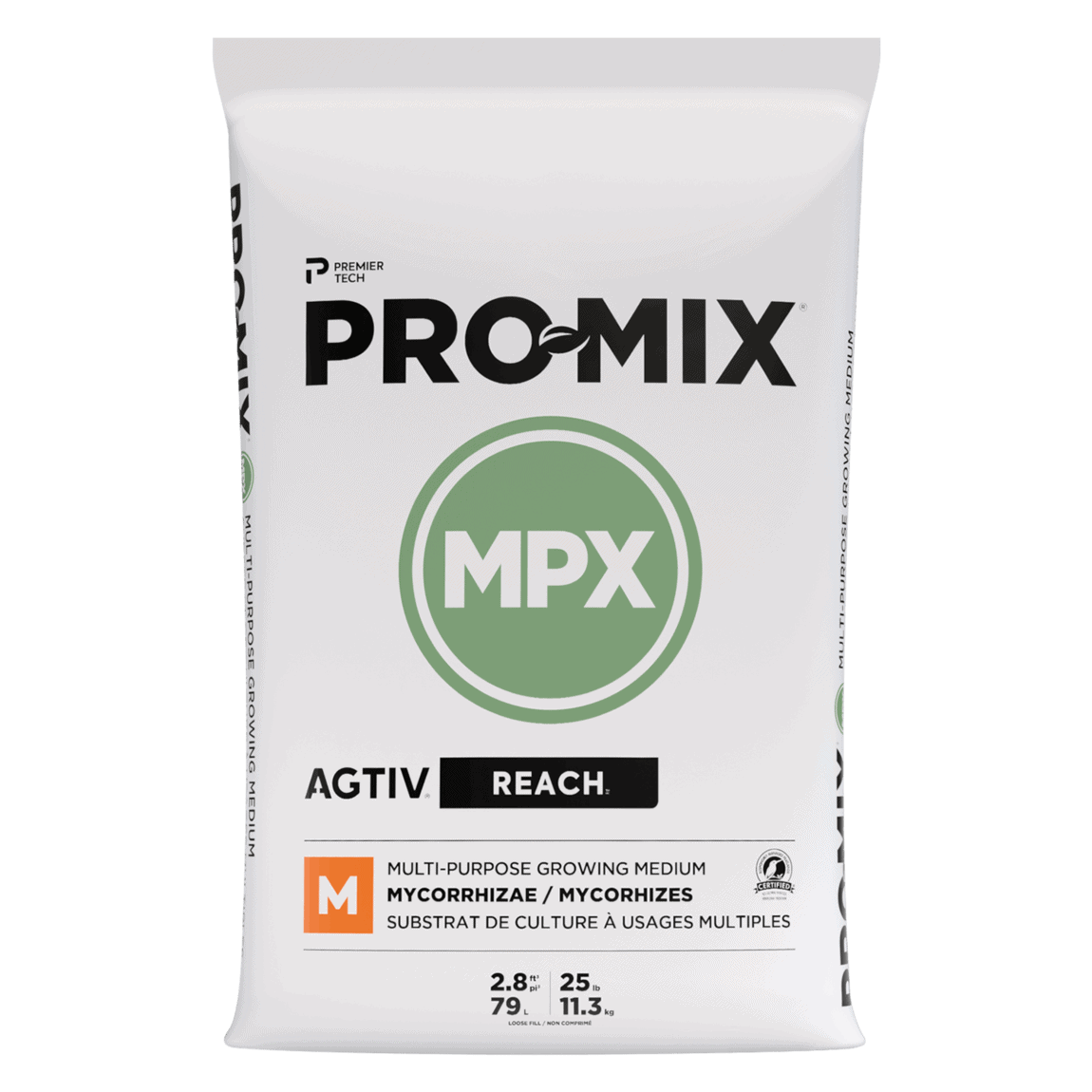 Pro Mix MPX Agtiv Reach (2.8 CuFt Loose Fill) - Blomidon Nurseries